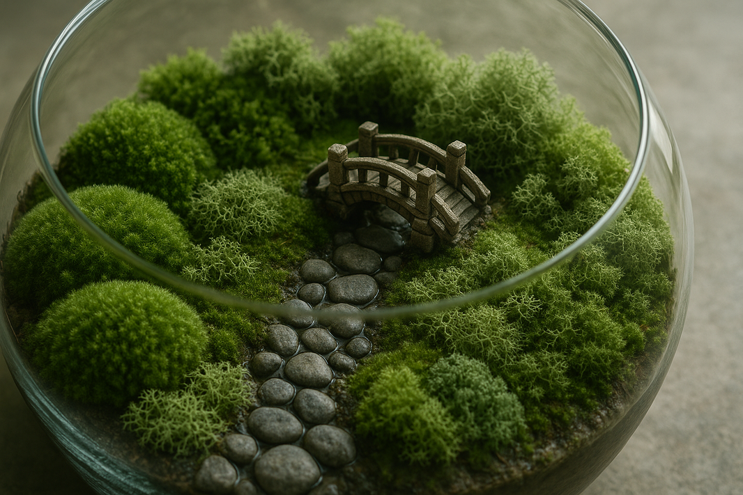 Buy the Perfect Preserved Terrarium: Lifelike Green Decor – Mophonic